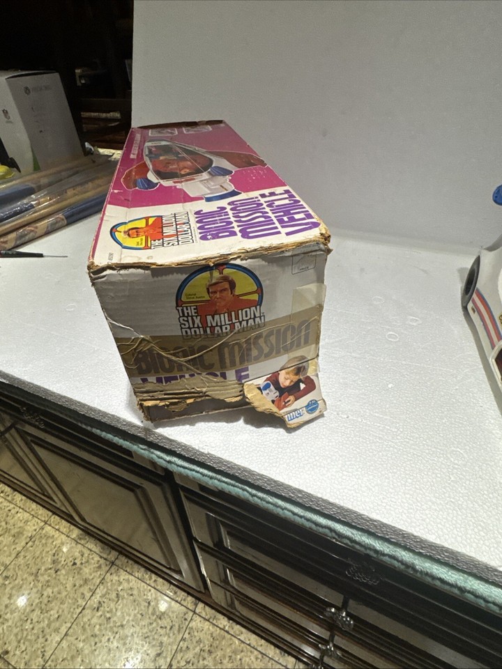 1977 Bionic Mission Vehicle Vintage Kenner Six Million Dollar Man | eBay