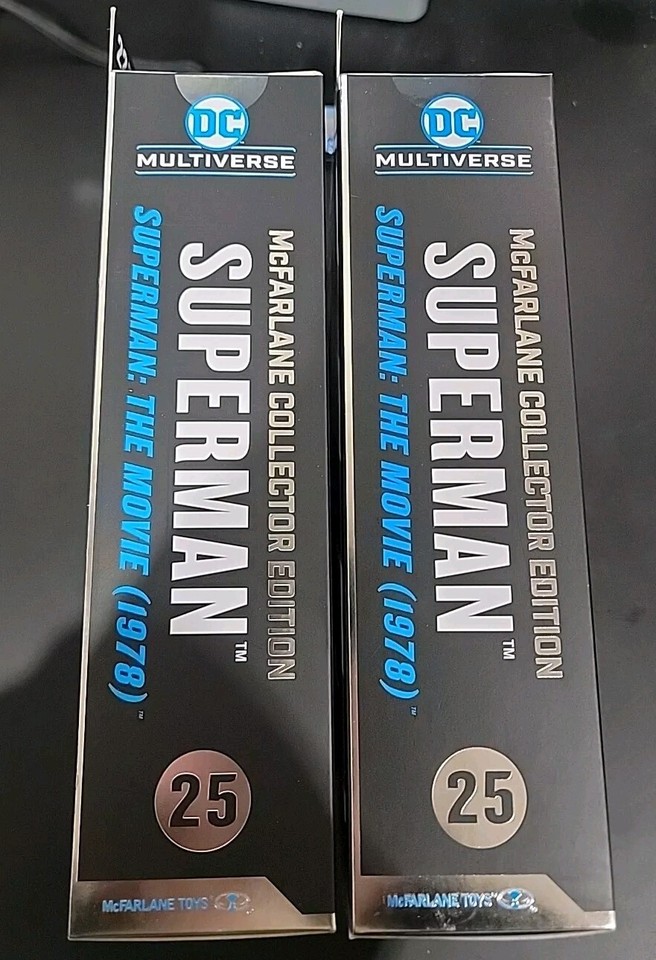 McFarlane SUPERMAN 1978 Christopher Reeve Superman & Platinum Chase ...