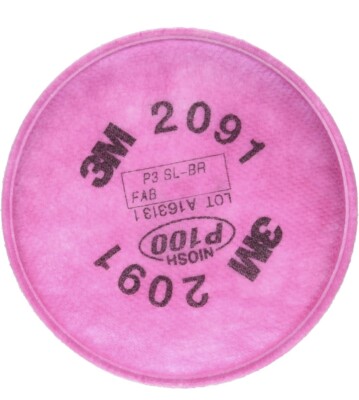 3M 2091 NIOSH P100 Particulate Filter - 2 Count 51131070004| eBay