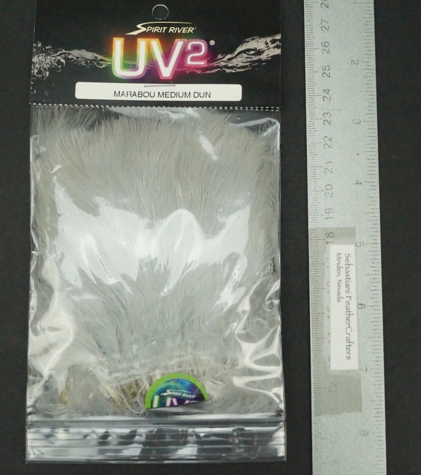 Spirit River UV2 Marabou Pack Fly Tying 42 Colors to Choose From | eBay