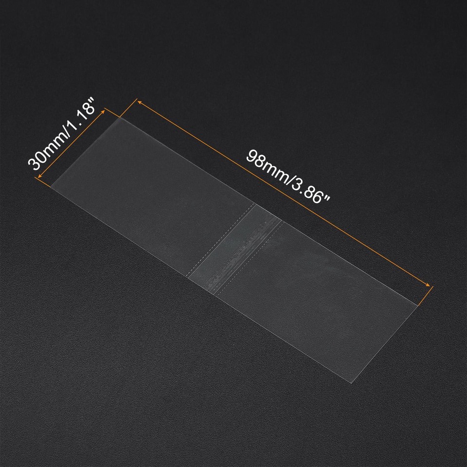400Pcs 98x30mm PVC Perforated Shrink Bands Fits Cap Dia 2.2 to 2.24 ...
