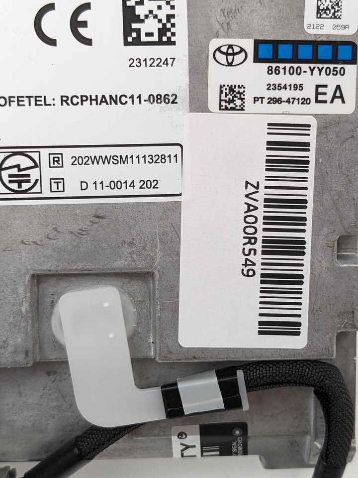 12 13 14 Toyota CAMRY SIENNA PRIUS RAV4 Bluetooth Module Gracenote ...