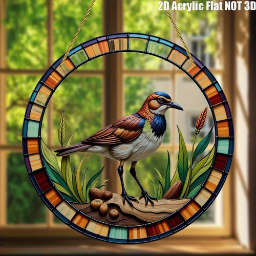 Wetland Birds 8" Round Acrylic Light Catcher | eBay