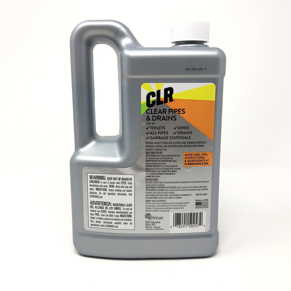 CLR Monthly Build Up Remover Clears Pipes & Drains 42 oz FREE SHIPPING ...