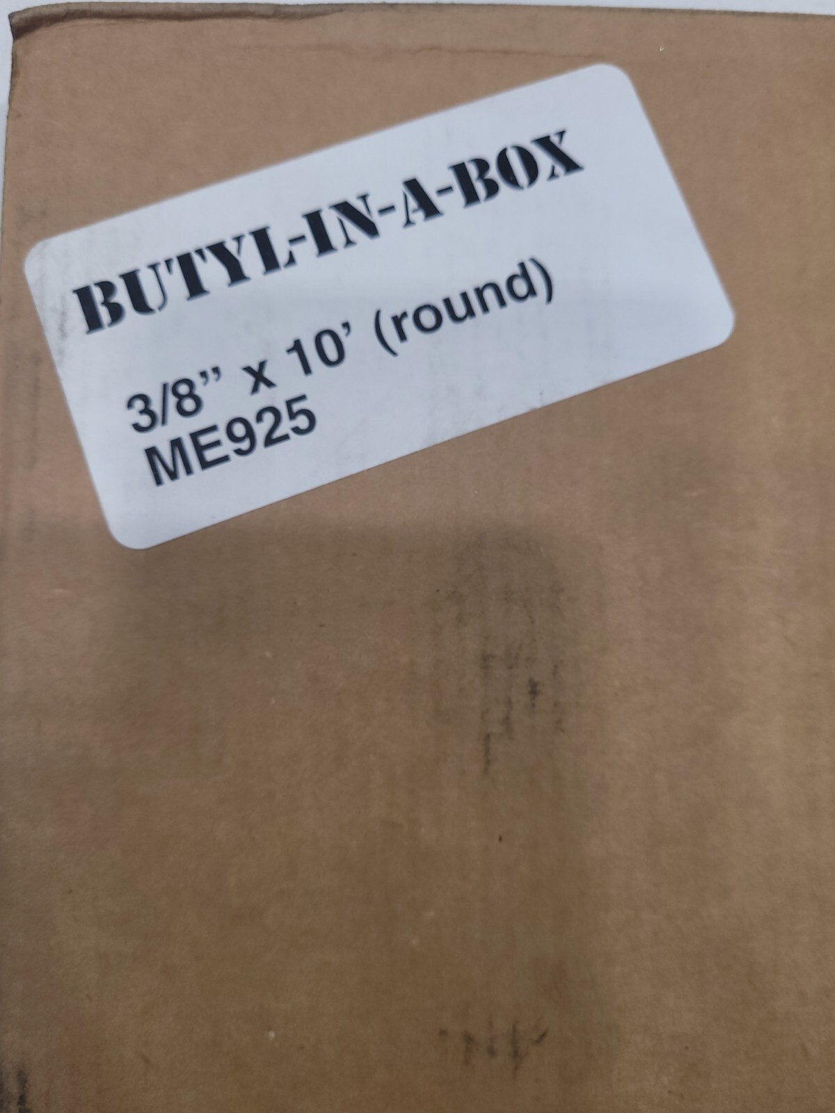 3/8" x 10' Round Butyl Tape Roll Auto Glass Adhesive Soft Seal | eBay
