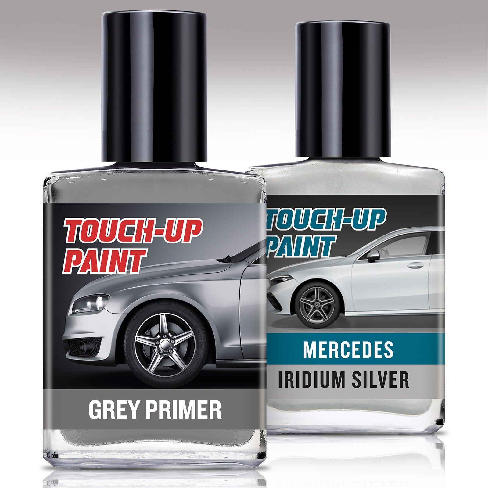 Mercedes Iridium Silver 775 Touch Up Paint Repair Kit for chips and ...