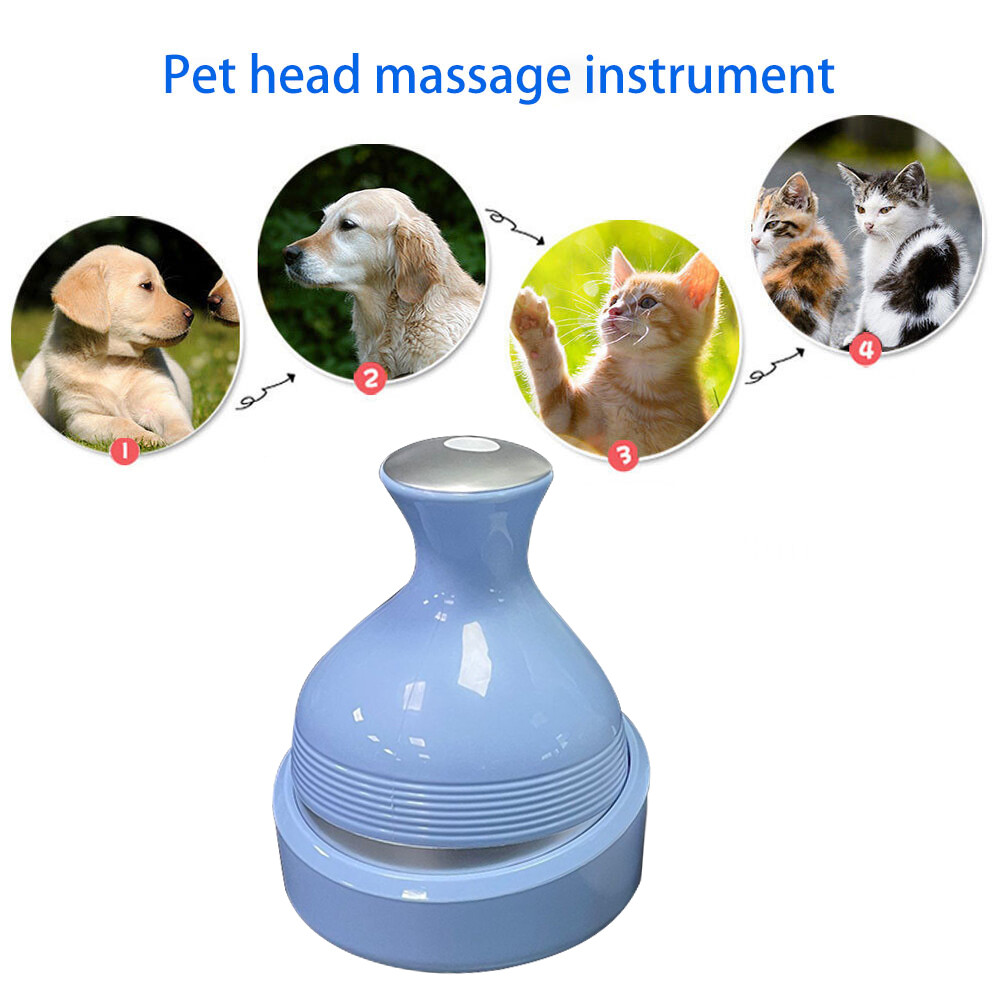 Portable Head Scratching Scrubber with 2 Modes Gifts for Men Dad (Blue ...