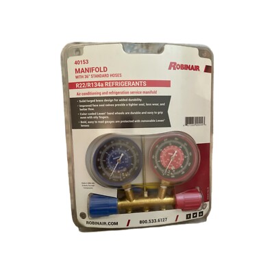 Gauges - Robinair Manifold