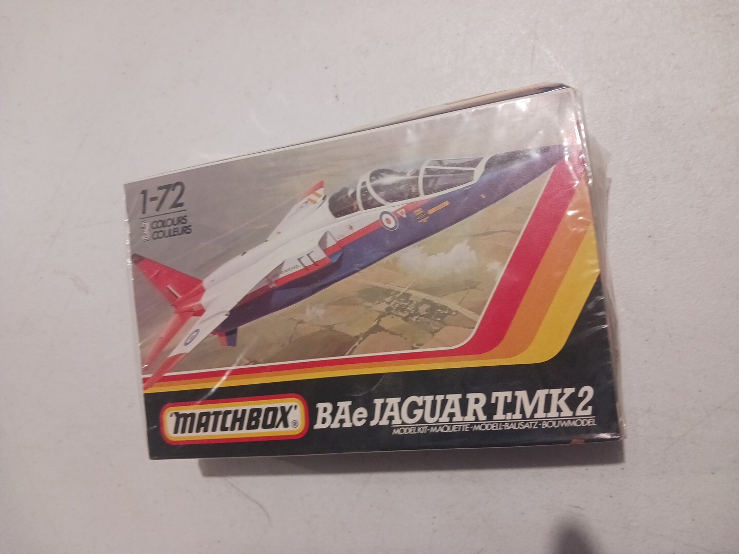 Lot 236A Sealed Matchbox 1/72 BAe JAGUAR T.MK2 PK-126 Fighter Gift Rare ...
