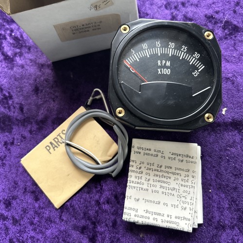 Westach Tachometer #3AT32 3-1/8” Square | eBay