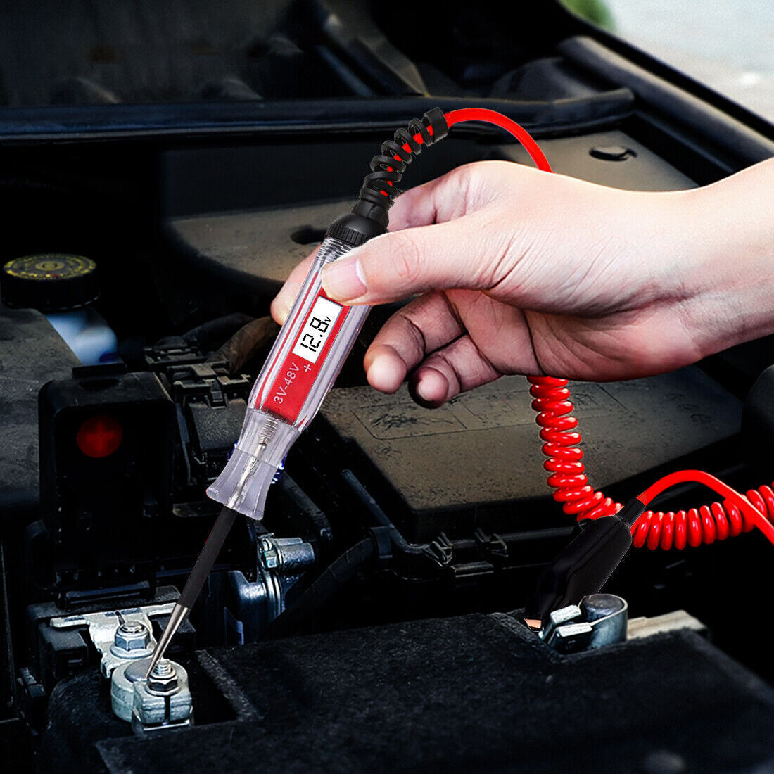 Mini Power Scan Circuit Tester Electrical Power Probe 12V/24V ...