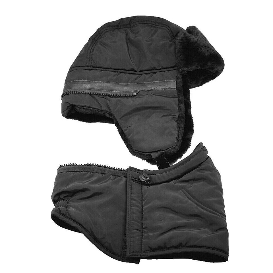 Winter Hats Trapper Russian Aviator Thick Thermal Warm Snow Ski Face ...