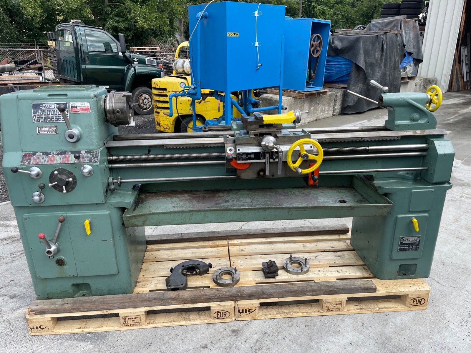 Cardiff 14"/29" x 55" Engine Lathe w/Taper Attachment | eBay
