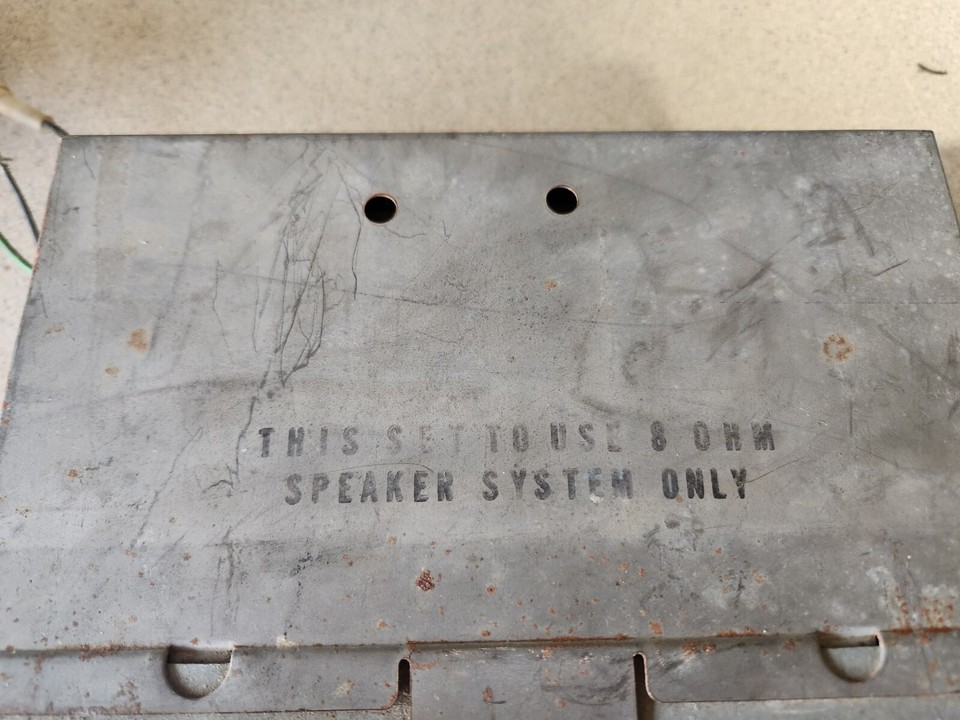 1962 AMC ?? Rambler AM RADIO & Dash Trim Bezel & Knobs Classic ...