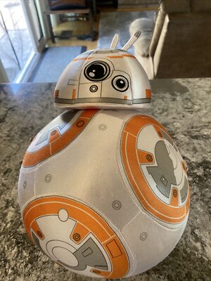 BB-8 Plush Star Wars 12" Head Rotates Disney Store Exclusive BB8 | eBay
