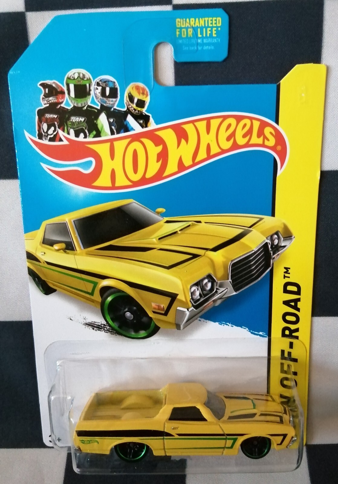 2014 Hot Wheels 72 Ford Ranchero HW Off-Road HW Hot Trucks Long Card ...