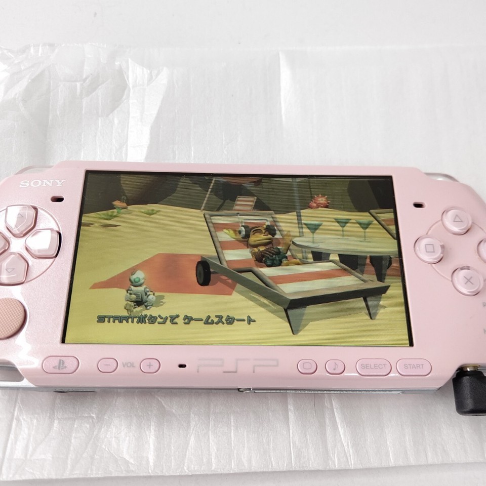 Sony PSP-3000 Blossom Pink Excellent Condition Handheld Console | eBay
