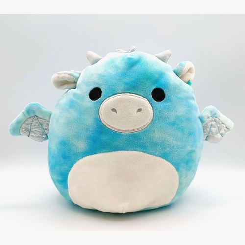 Squishmallow Keith The Blue Tie Dye Dragon 8” Inch Kellytoy Soft Plush ...