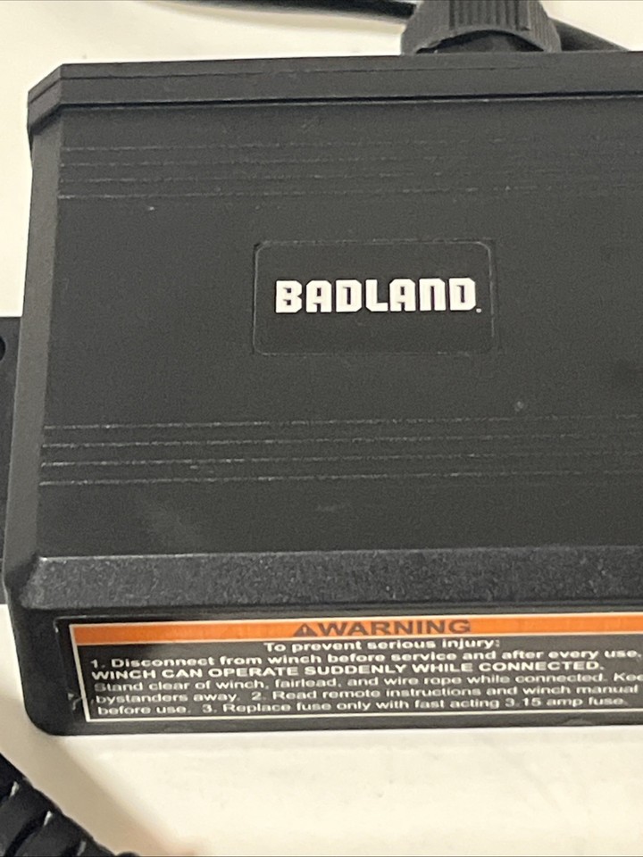 Badland Black Wireless Winch Remote Control Receiver Control Box | eBay