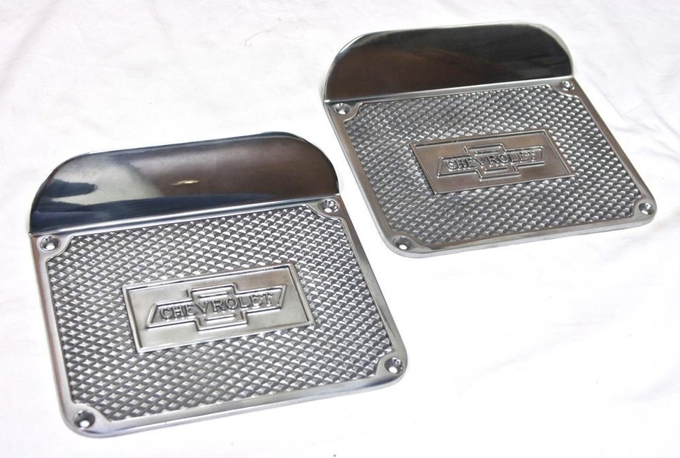 Early Chevy Car Pickup Truck Street Rod Side Step Plates 20's 30's ...