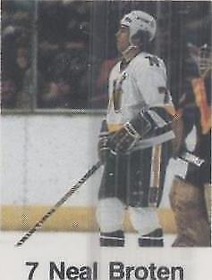 1988-89 Frito-Lay NHLPA Stickers - Neal Broten for sale online | eBay