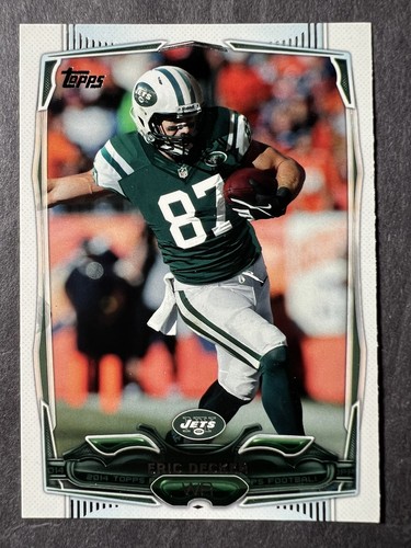 2014 Topps Eric Decker New York Jets Card #92 | eBay