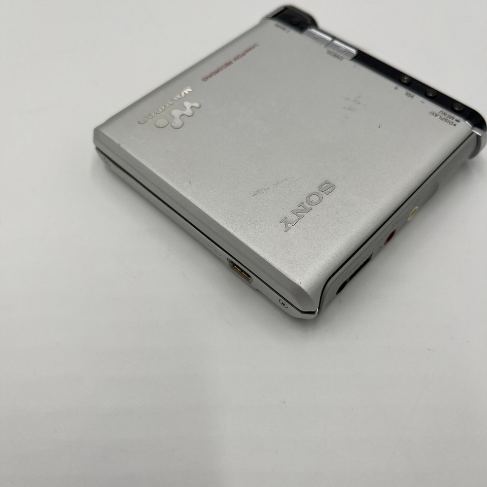 SONY MZ-RH1 MiniDisc Walkman HI-MD Recorder Player silver Operation ...