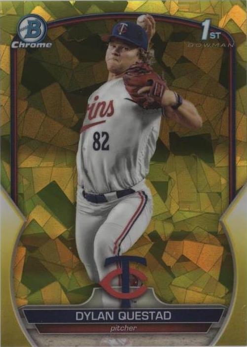 2023 Bowman Chrome Draft Sapphire Edition - Dylan Questad #BDC-25 ...