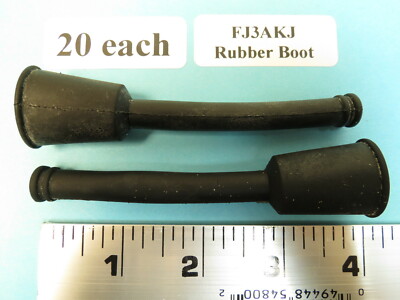 (20) Electric Motor Wire Cable Insulation Terminal Rubber Boot Cover ...