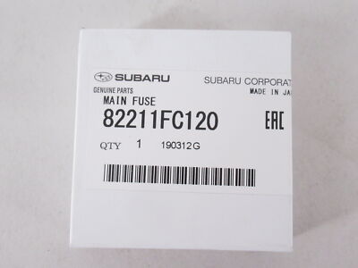Genuine OEM Subaru 82211FC120 Main Fuse | eBay