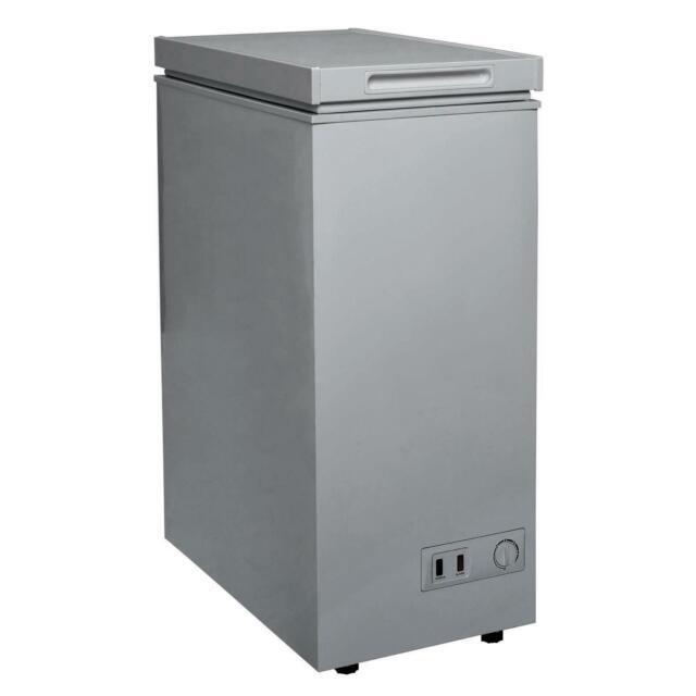 SIA CHF60S 36cm 53L Freestanding Slimline Compact Chest Freezer ...