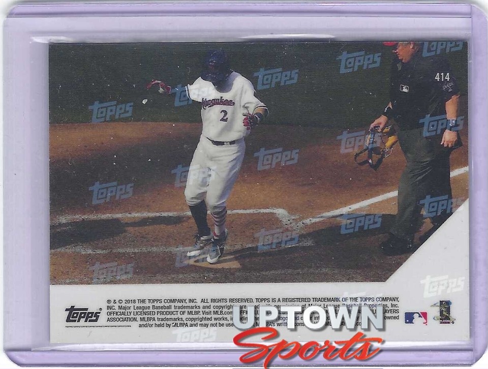 NATE ORF TOPPS NOW 414 - HR MARKS 1ST HIT OF CAREER, FOLLOWED BY ...