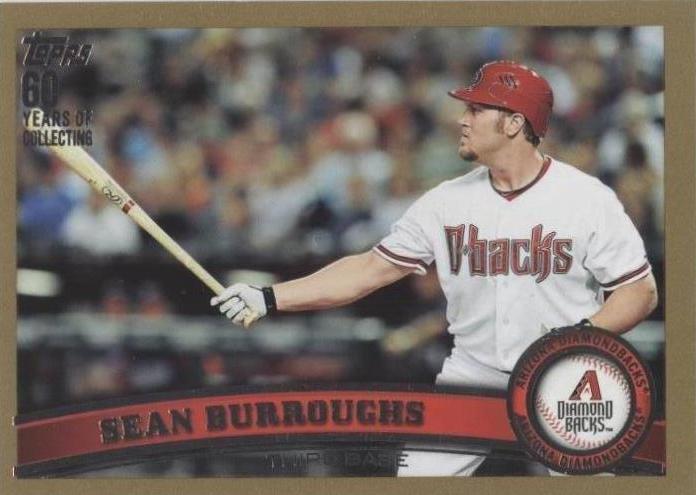 2011 Topps Update Series - Sean Burroughs #US290 Gold /2011 for sale ...