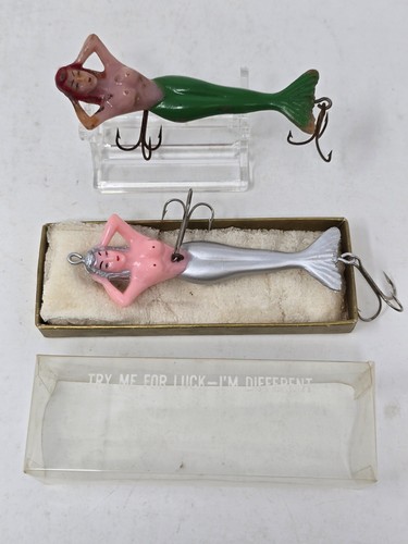 Vintage Mermaid Fishing Lures Lot of 2 | eBay
