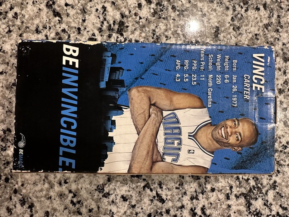 Vince Carter #15 Orlando Magic Bobblehead NBA Basketball 2009 Pepsi New ...