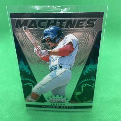 2019 Prizm Baseball Machines Insert #M2 Mookie Betts Boston Red Sox | eBay