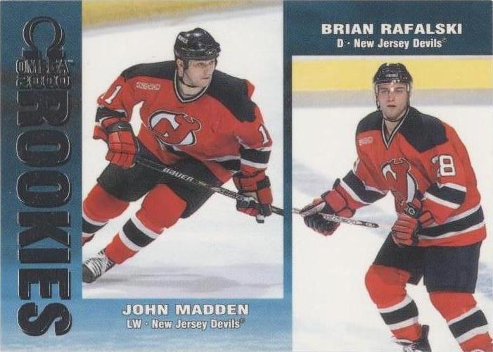 1999-00 Pacific Omega - Brian Rafalski, John Madden #139 (RC) for sale ...