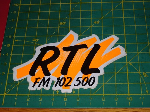 ADESIVO STICKER KLEBer vintage radio rtl fm 102 500 | eBay