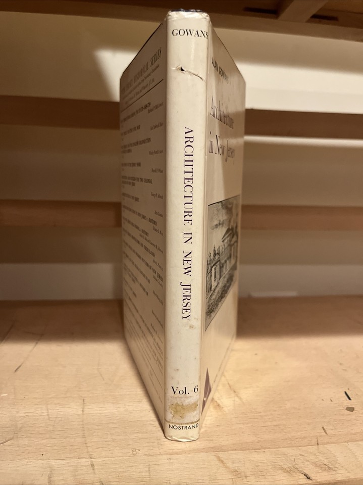 Architecture in New Jersey By Alan Gowans | eBay