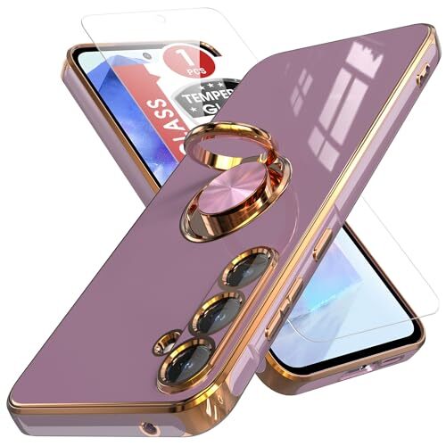 Funda Para Samsung Galaxy A55 5G Forro Cober Con Protector De Pantalla ...