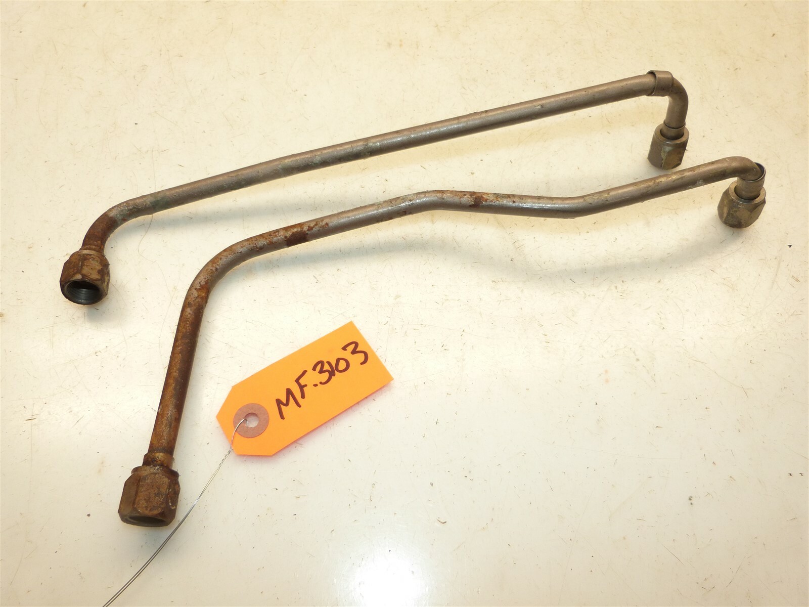 Massey Ferguson MF-16 14 Tractor Hydraulic Control Valve to Trans Oil ...