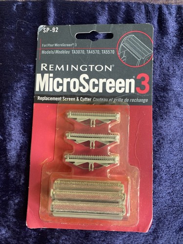 New/Sealed Remington Replacement Screen & Cutters Microscreen 3 SP-92 ...