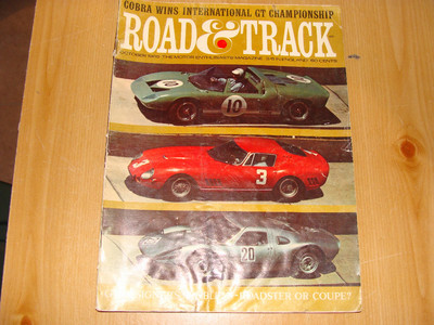 Road & Track Car Magazine Oct 1965 | eBay
