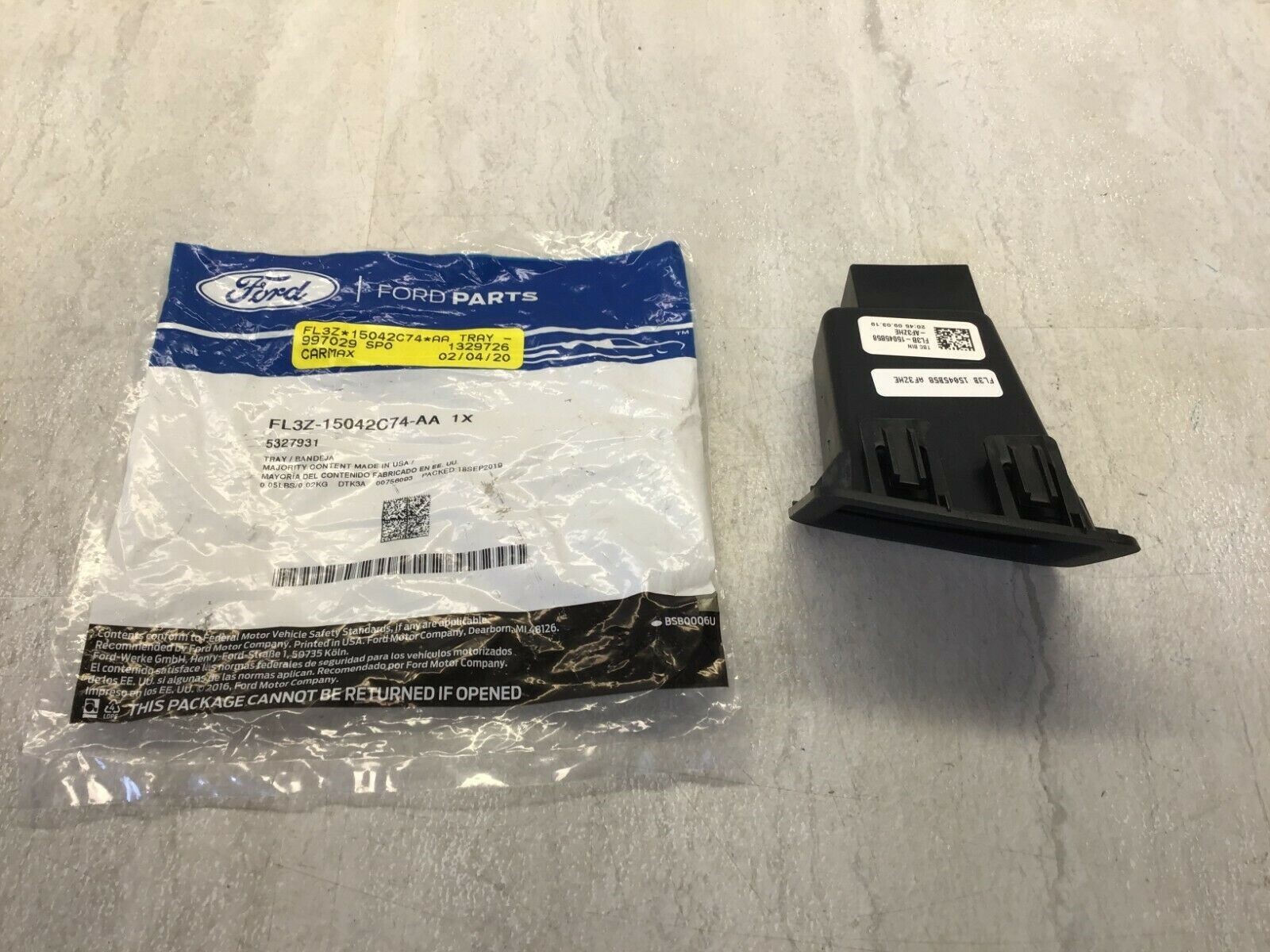 Ford Truck OEM Instrument Panel Pocket Storage Box FL3Z-15042C74-AA | eBay