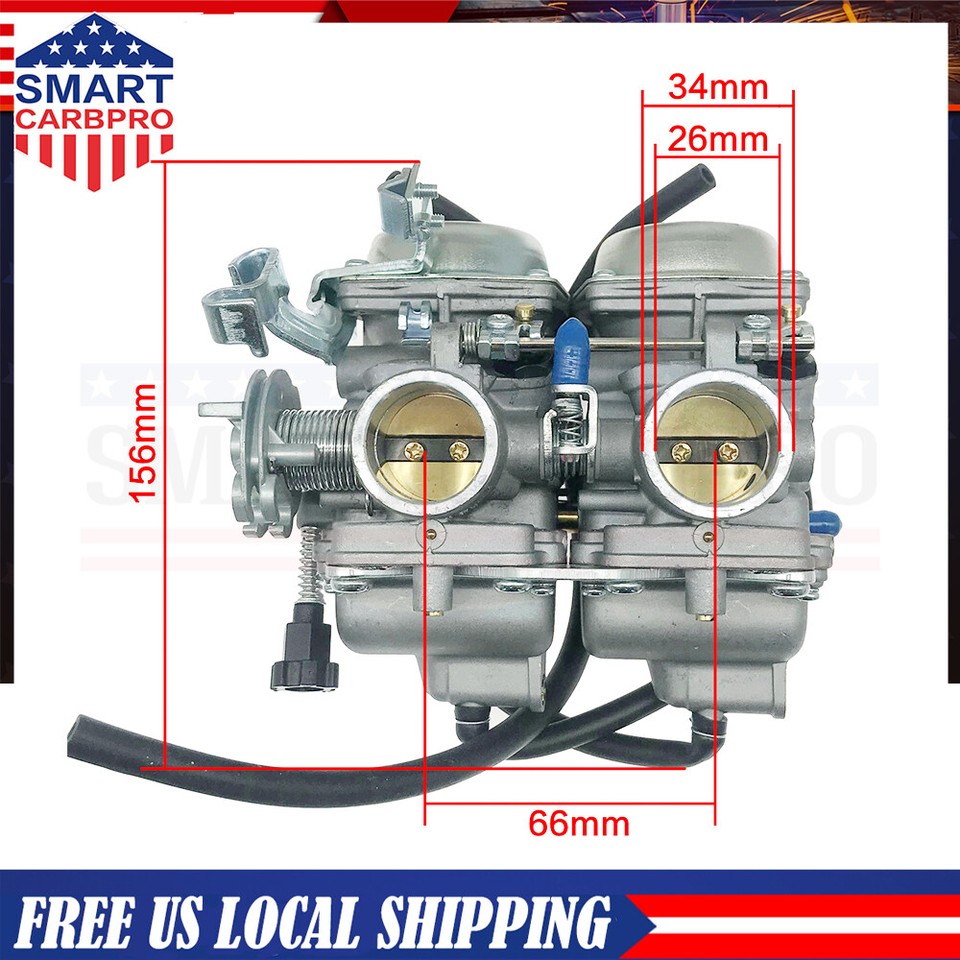 FOR JOHNNY PAG 300 REGAL REPTOR DD300E-6 A.G MOTOS DD300 26MM CARB ...