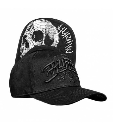 Casquette De Baseball Logo Noire Avec Imprimé Blanc HYRAW Cap-Logo | eBay