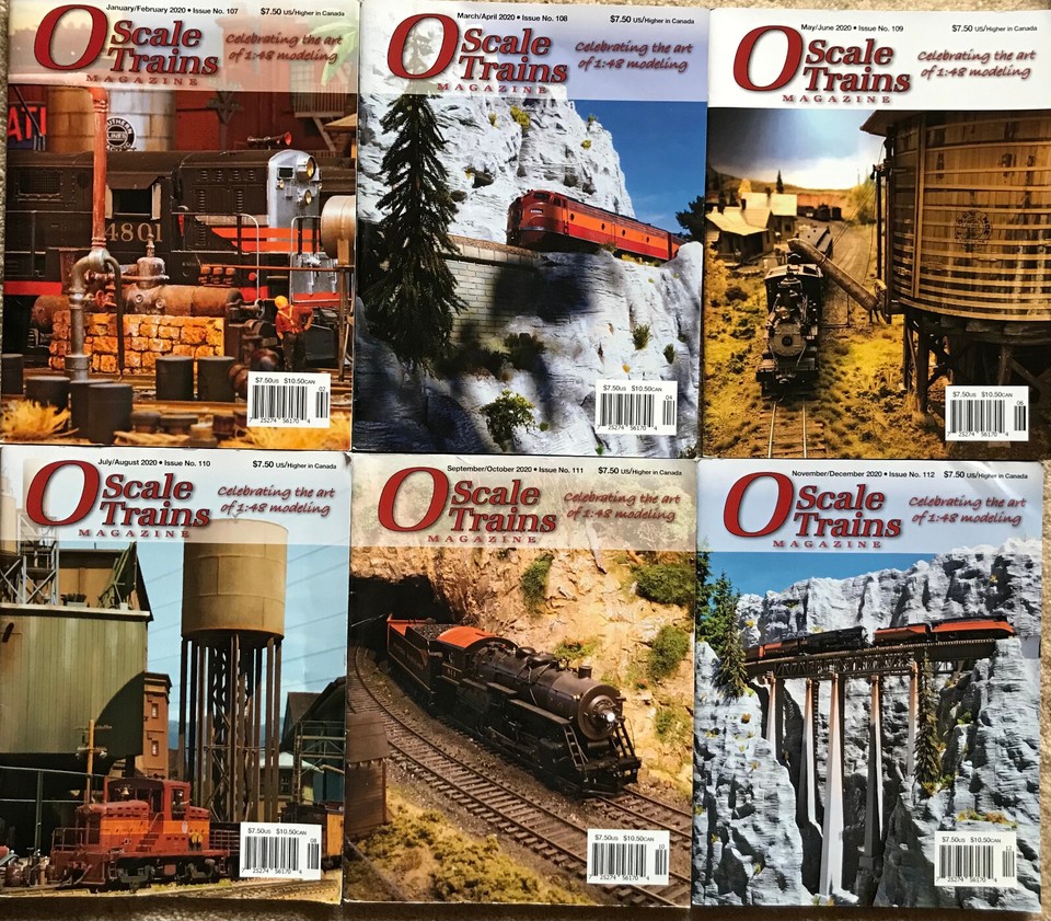 O scale trains magazine in year sets 2003-2023. Most are complete | eBay