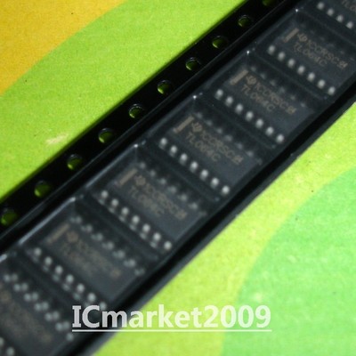 10 PCS TL064CDR SOP-14 TL064C TL064 Low-Power JFET-Input Operational ...