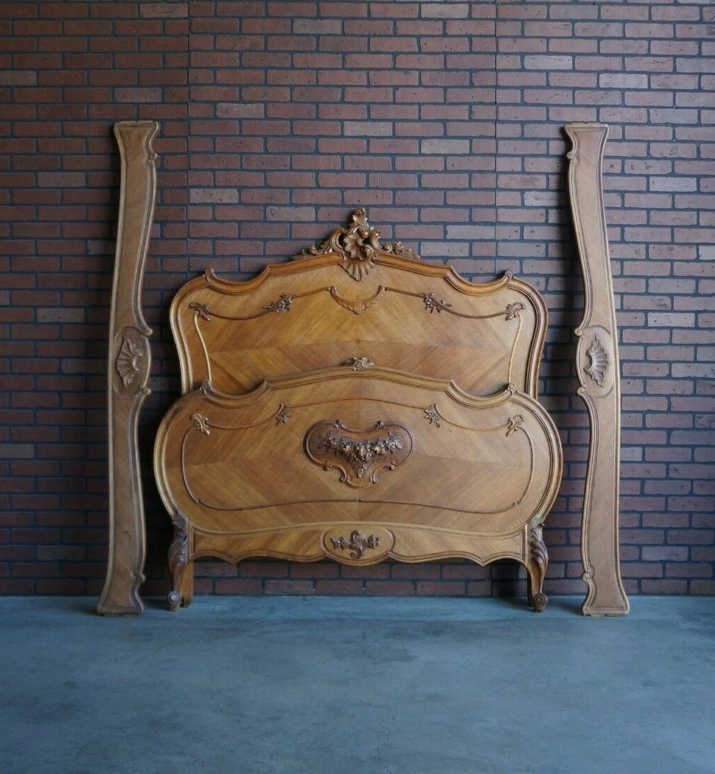 Antique Rococo Bed