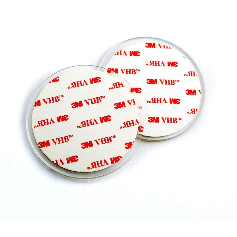 ?? Brand Clear Acrylic Adhesive Disk 1 Side Sticky Pad for Mounting ...